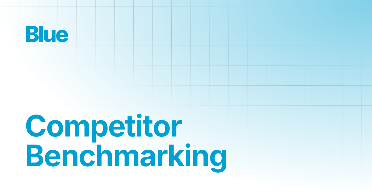 Competitor Benchmarking | Standard Operating Procedures